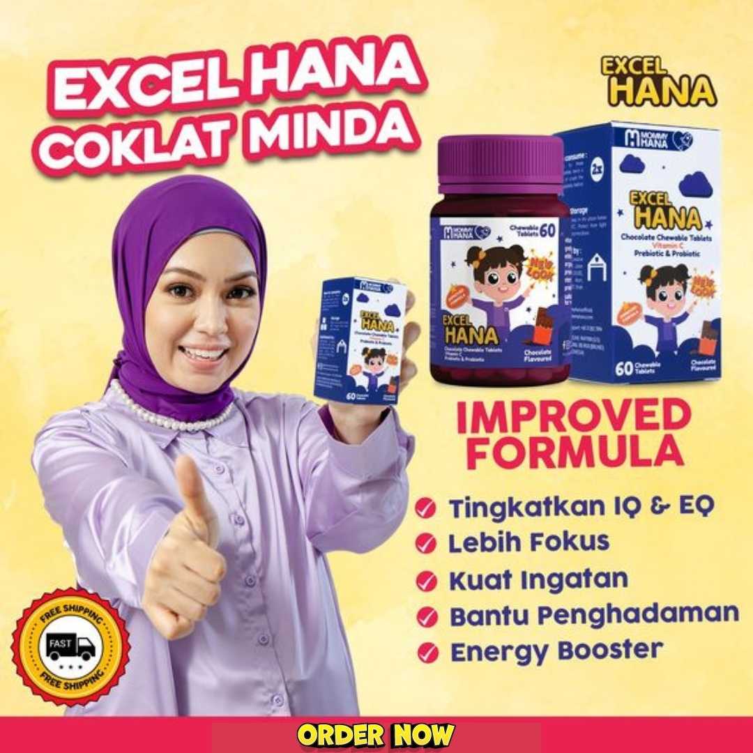 Excel Hana – Vitamin Minda No 1 Malaysia