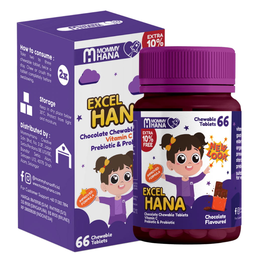 Excel Hana – Vitamin Minda No 1 Malaysia